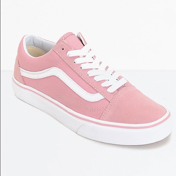 Vans | Shoes | Pinkwhite Vans | Poshmark